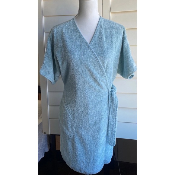 Delicates Spa | Intimates & Sleepwear | Vintage 9s Spa Robe Terry Cloth ...